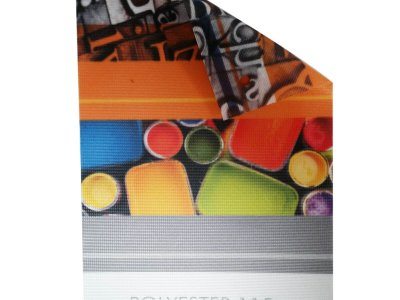 Polyester printing 115gsm - large format soft signage