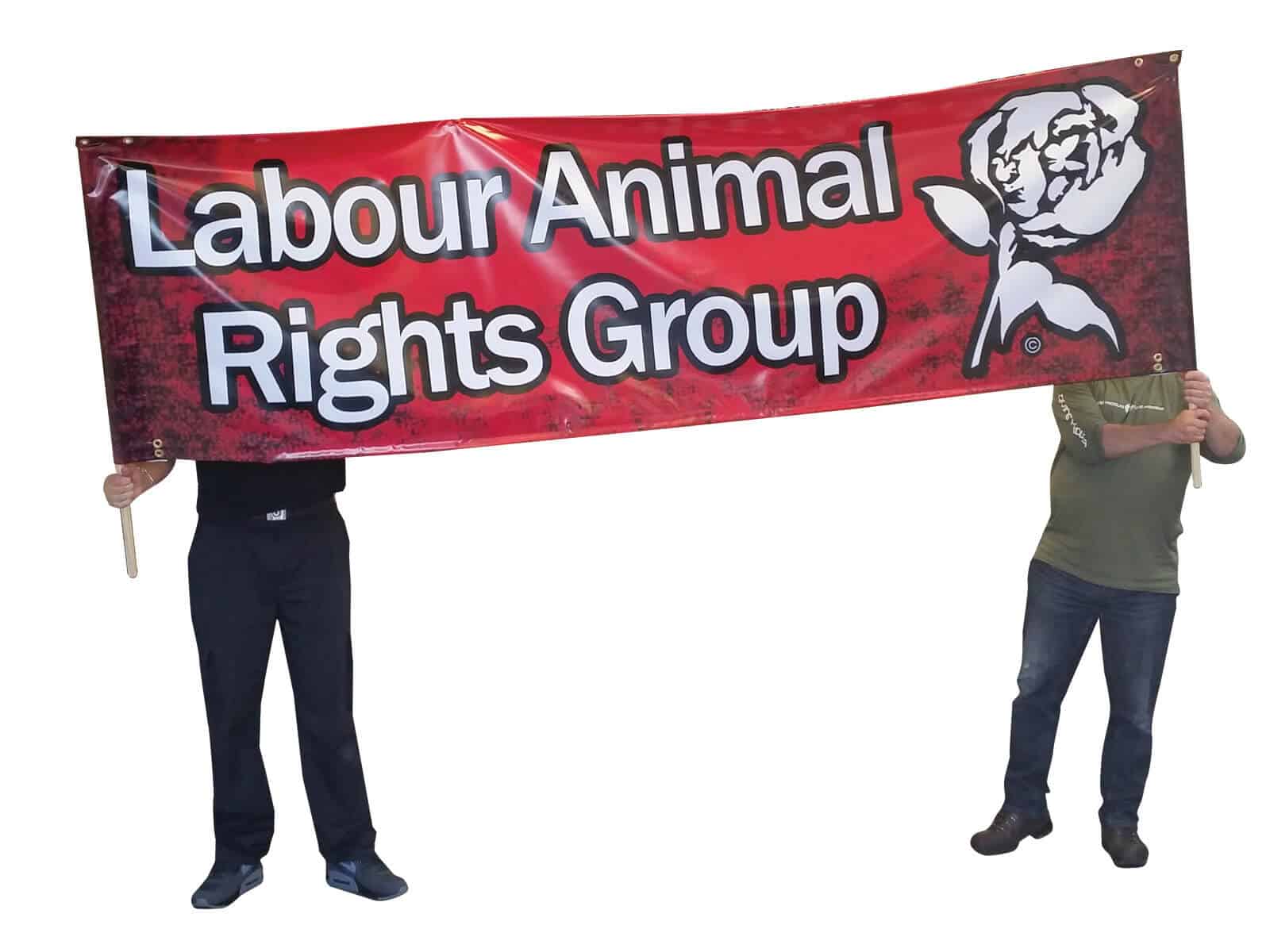 Protest Banners - Vibrant Full Colour Fabric Banners. Make yourself heard!