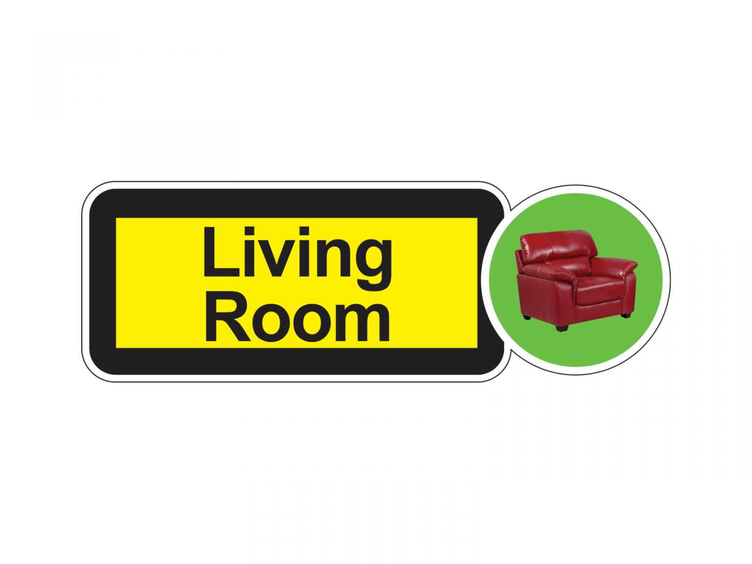Living Room Dementia Sign – Banner World