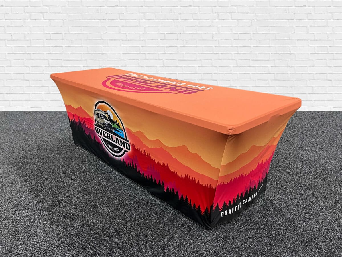 Printed Stretch Table Cover – Banner World
