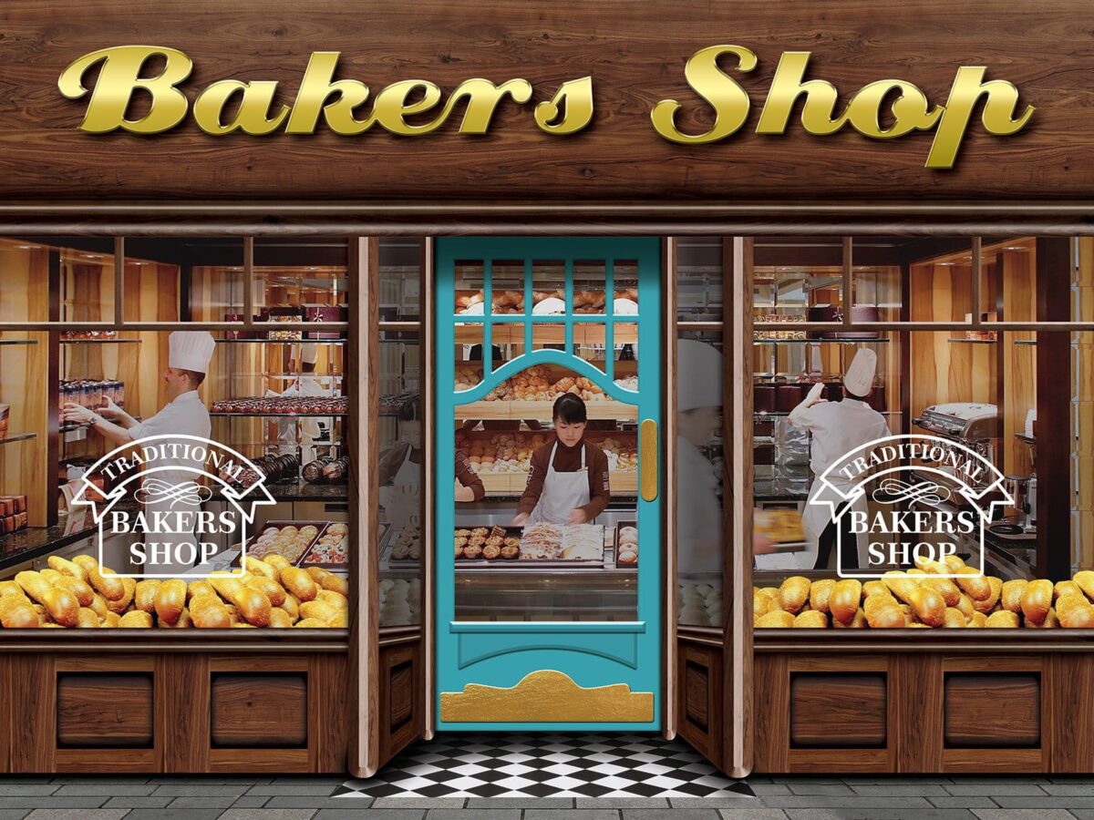 Bakers Shop Dementia Friendly Wall Mural – Banner World