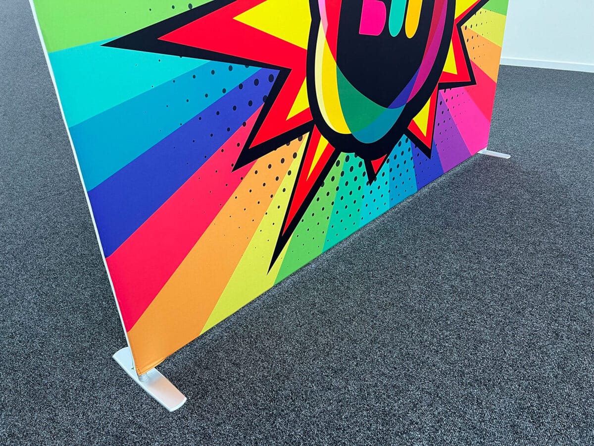 Fabric Display Wall | Double Sided - Custom Printed