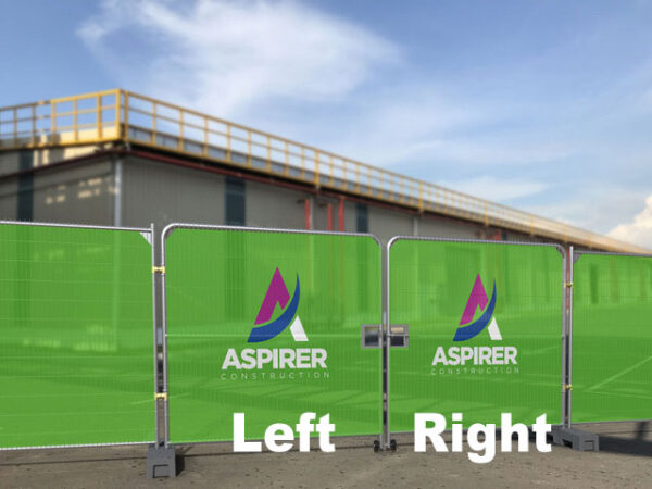 Mesh PVC Heras Fencing Vehicle Gate Cover | Best Buy