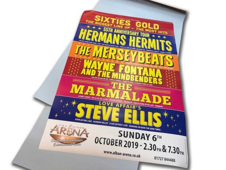 A1 Self-Adhesive Vinyl Poster Printing | 594mm x 841mm